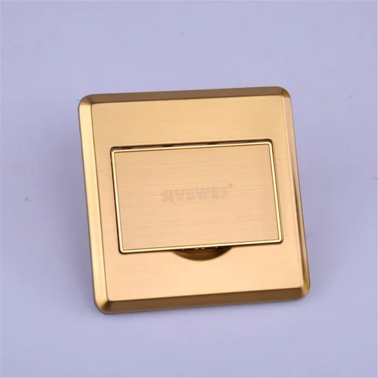 10A Floor Wall Plate Ground Power Outlet Universal Power Socket Charger ...