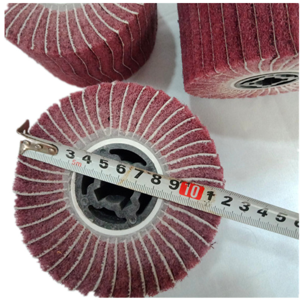 80 GRIT Fiber Nylon Stainless Steel Wire Drawing Polishing Wheel ...