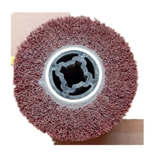 80 GRIT Fiber Nylon Stainless Steel Wire Drawing Polishing Wheel ...