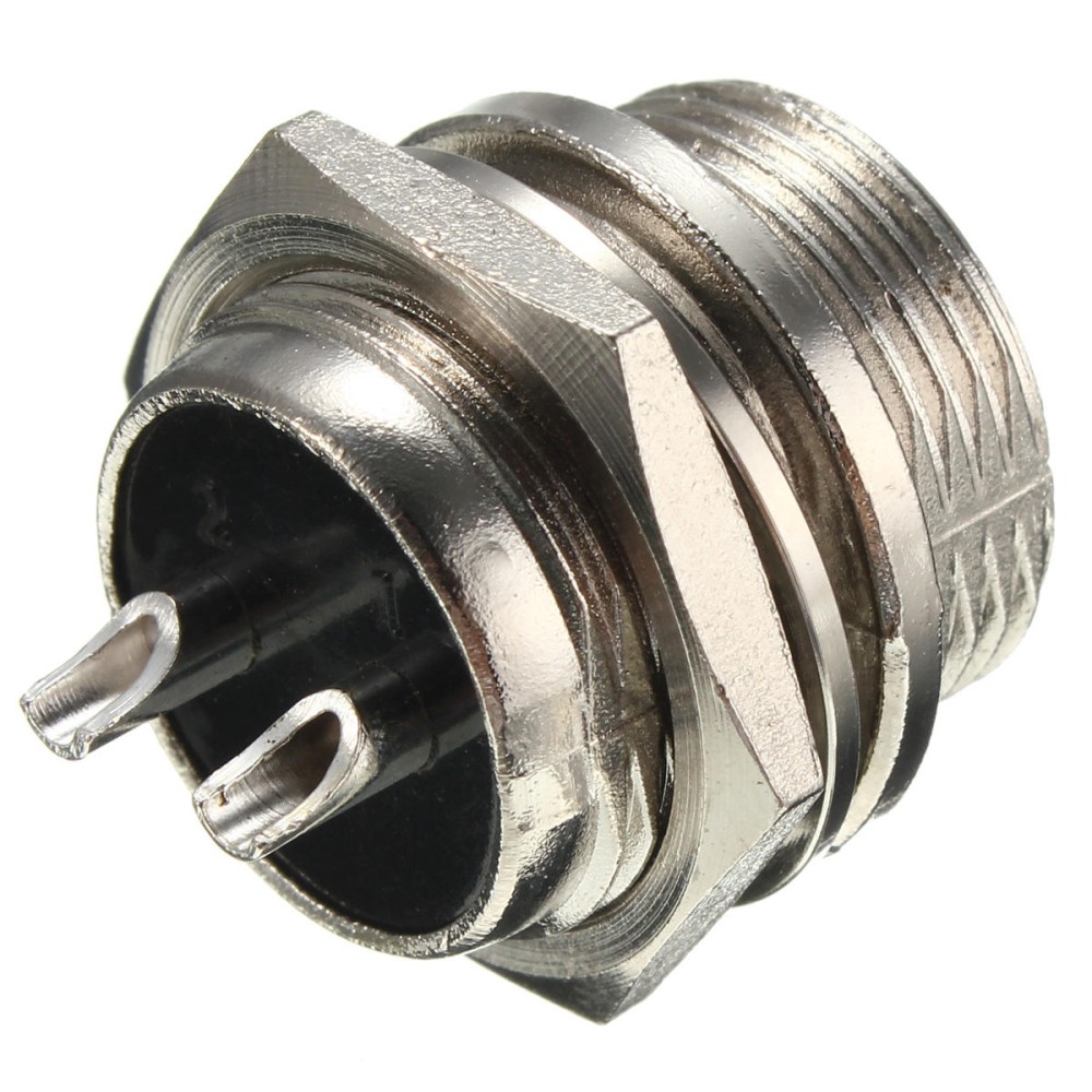 M16 2/3/4/5/6/7/8 Pin Screw Type Electrical Aviation Plug Socket ...