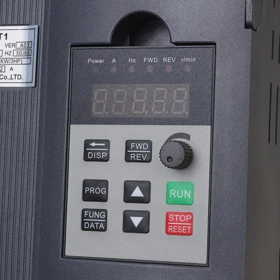 2.2KW 220V 12A Single Phase Input 3 Phase Output PWM Frequency Converter Drive Inverter V/F ...