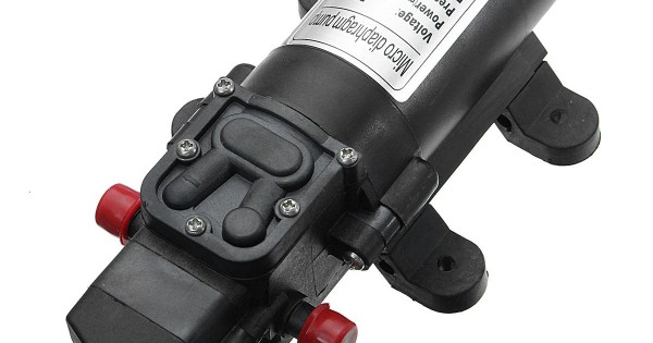 0142YA-24-80 130PSI DC24V 80W Mini Micro Diaphragm High Pressure Water ...