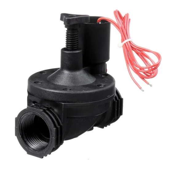 1 Inch Industrial Irrigation Water Valve 12/24V AC Solenoid Thread ...