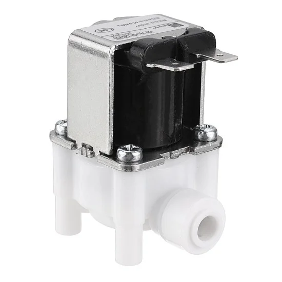 24V 1/4 Inch RO Water Purifier Inlet Water Solenoid Valve 2 ...