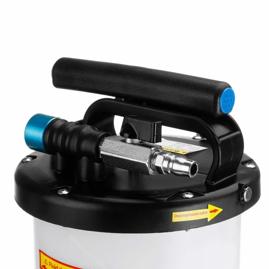 7L Manual Pneumatic Fluid Extractor Oil Transfer Car Engine Diesel Fuel Tank Liquid Extractor ...