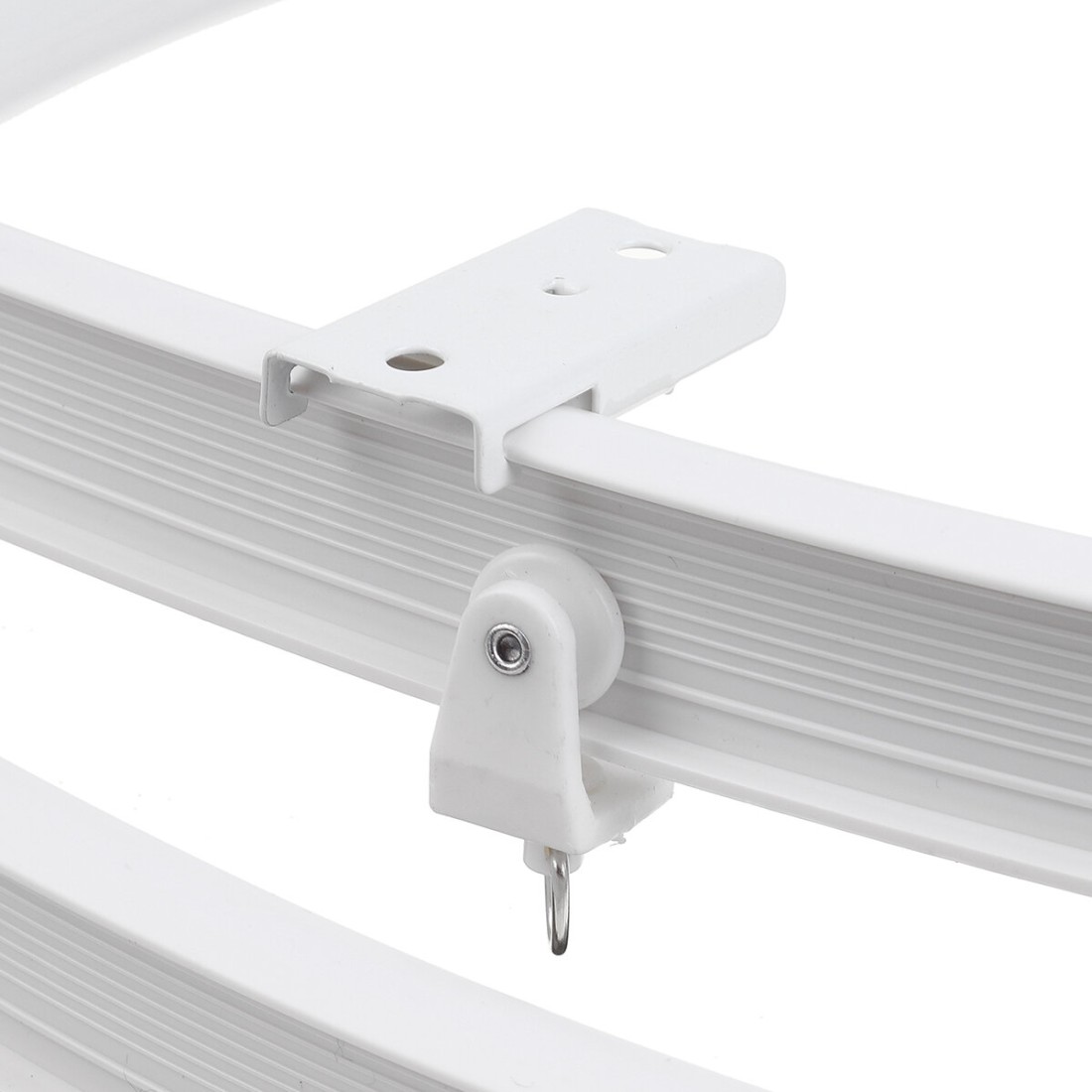 3M Flexible Ceiling Curtain Track Bendable Window Rod Rail Straight ...