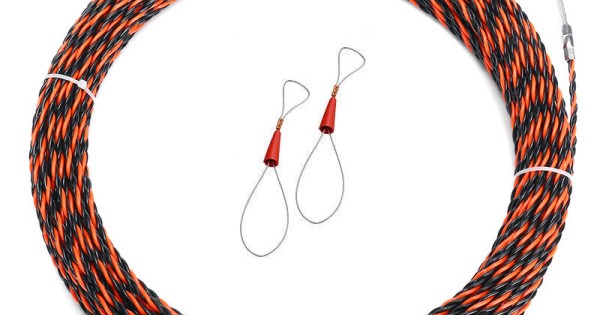 8 Sizes 5mm Cable Puller Fiberglass Wire Puller Electrical Tool Fish ...