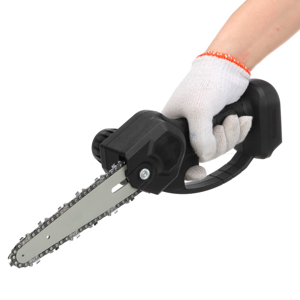 6 Inch Cordless Electric Mini Chainsaw Rechargeable Wood Cutter Chain ...
