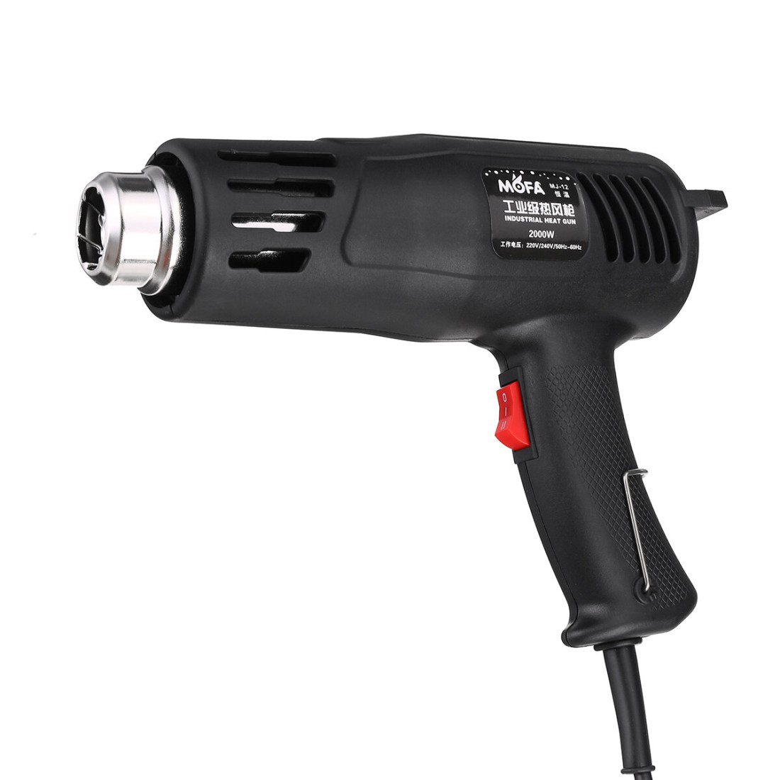 2000W 220V Industrial Electric Hot Air Guns Adjustable Thermoregulator ...
