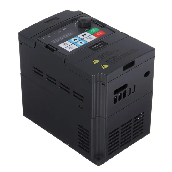 3HP 0.75kw/1.5kw/2.2kw Variable Frequency Drive Inverter VFD 3 Phase To ...