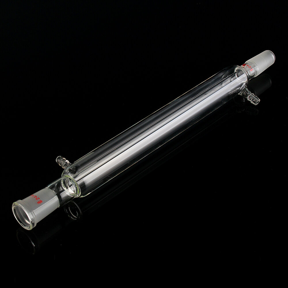 300mm 24/40 Glass Straight Liebig Condenser West Condenser Lab ...