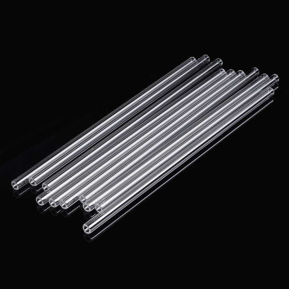 10Pcs 300mm OD 10mm 2.2mm Thick Wall Borosilicate Glass Blowing Tube ...