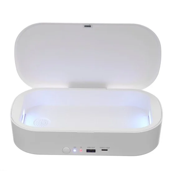 253.7nm UV Sterilizer Box USB Jewelry Watch Mobile Phone Cleaner ...