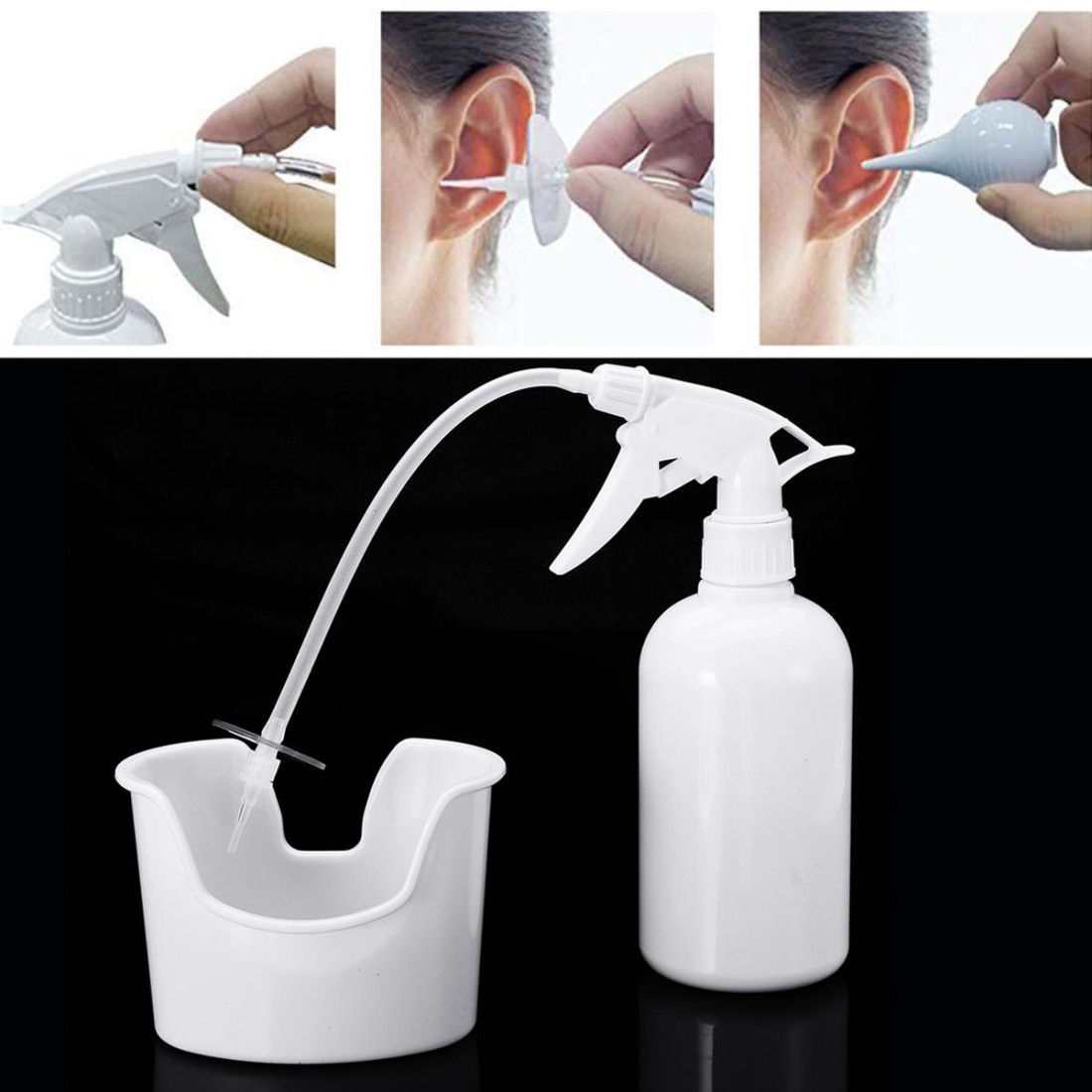 Ear Wax Removal Kit Ear Irrigation Ear Washer Bottles System For Ear ...