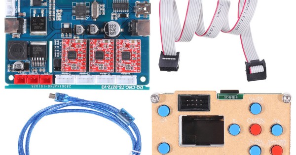 3Axis GRBL USB Driver Offline Controller Control Module LCD Screen w ...
