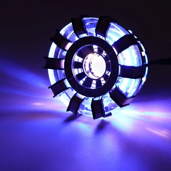 MK2 Remote Control Version DIY Arc Reactor Model Men Heart Kit LED ...