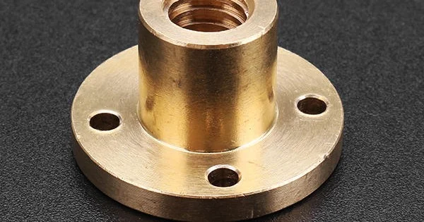 T10 Lead Screw Nut 10mm Brass Nut for CNC
