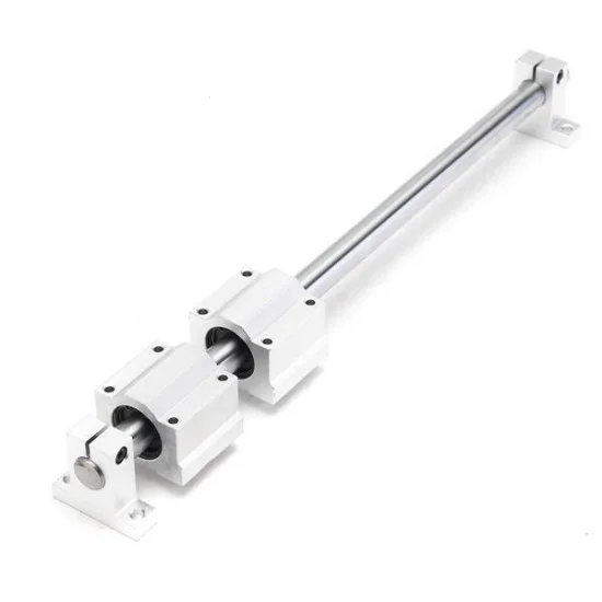 16mm x 1000mm Linear Rail Shaft With Bearing Block and Guide Support ...