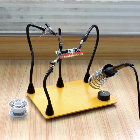 Strong Magnetic Flexible Arm Third Helping Hand PCB Circuit Board ...