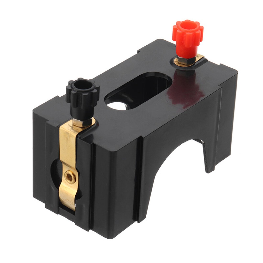 Single Slot D Size Battery Holder Box Container w/ Binding Posts ...