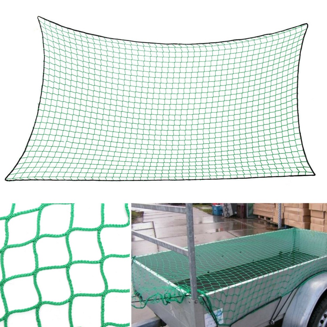 Cargo Scramble Rope Net Car Trailer Truck Van Heavy Duty Netting Garden ...