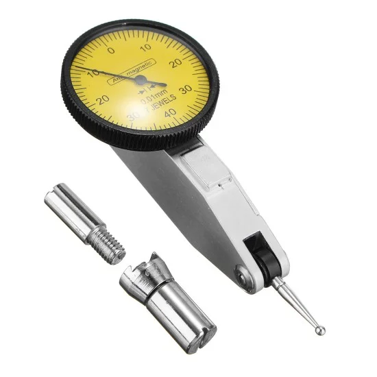 Universal Magnetic Base Holder Stand + Dial Test Indicator Gauge Scale ...