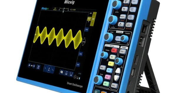 STO1102C Digital Smart Oscilloscope 100MHz 2CH Handheld Oscilloscope ...