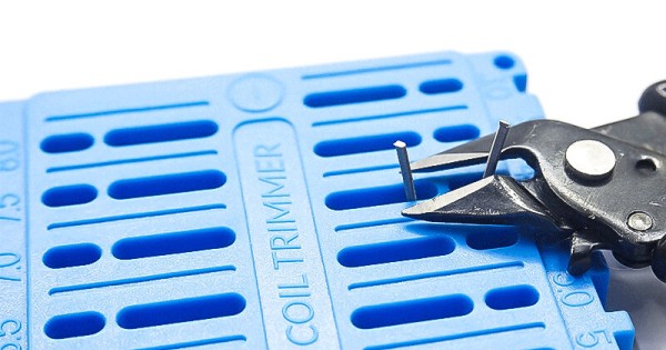 DIY Coil Trimming Cutter Cutting Tool for RDA Vape Wire Coil Ruler Trimmer