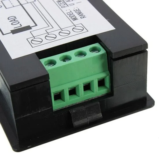 100A 22000W Power Monitor Module AC Meter Panel 45-65Hz Test Voltage AC ...