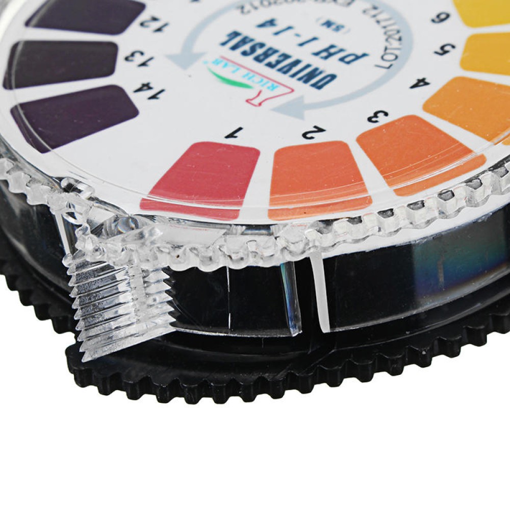 Universal PH Test Strips Roll Full Range 1-14 Indicator Paper Tester ...