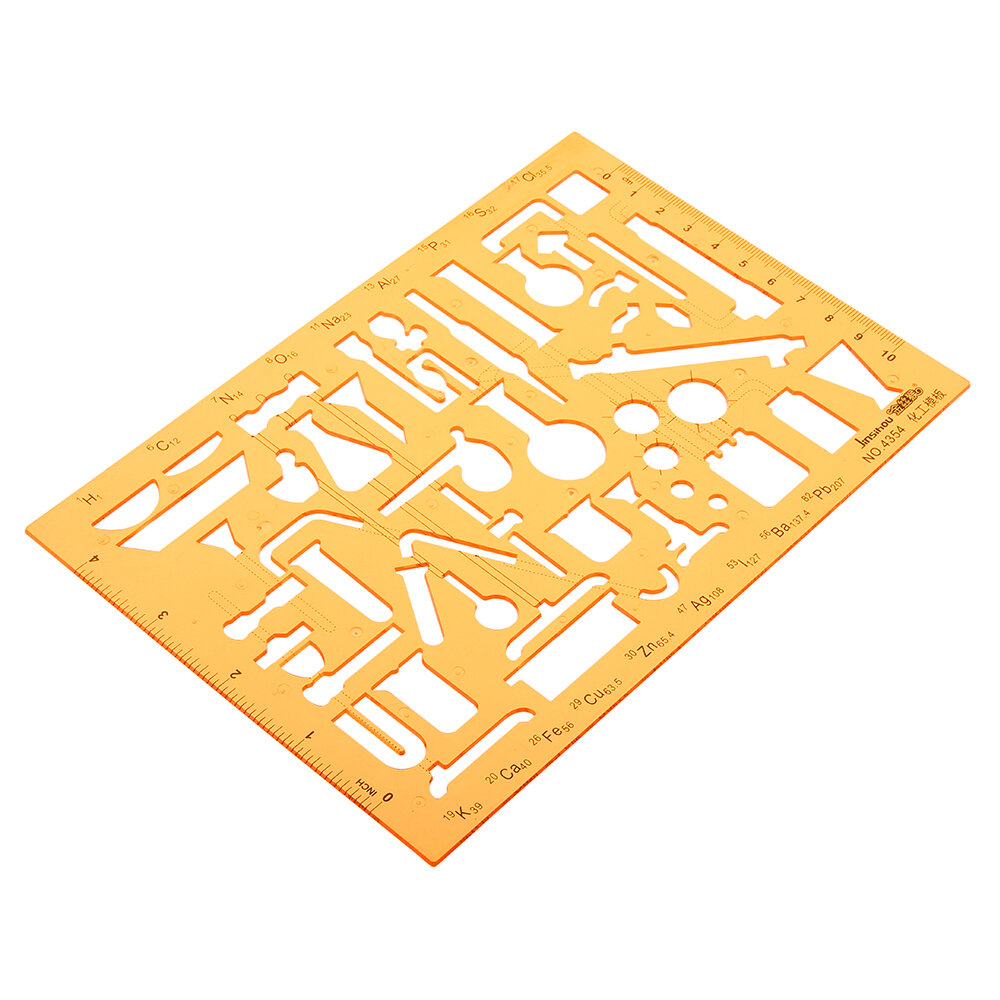 Chemistry Laboratory Experiment Symbols Drawing Template KT Soft ...