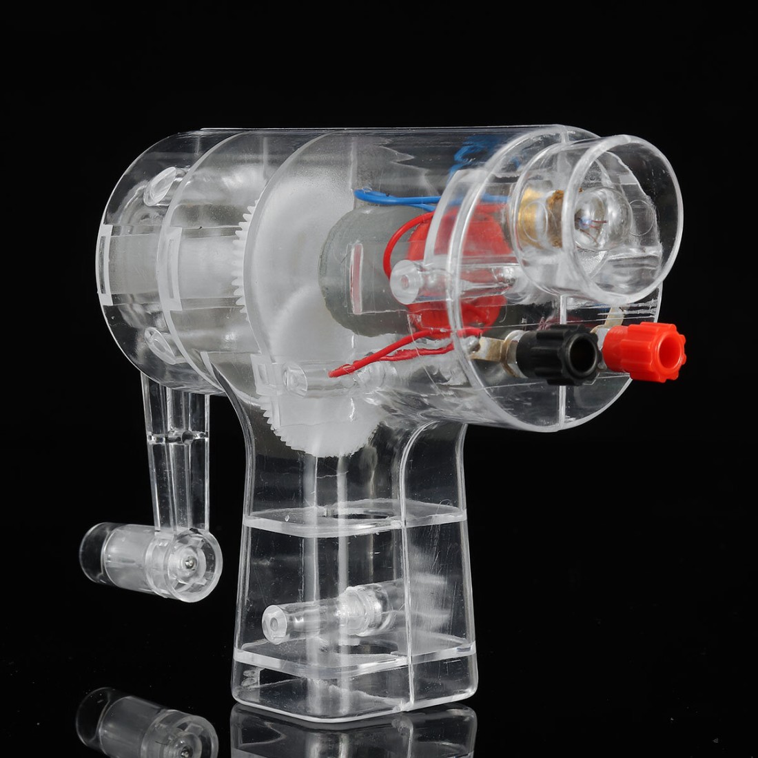 Clear Hand Crank Manual Crank Generator Model Electronic Mechanical ...