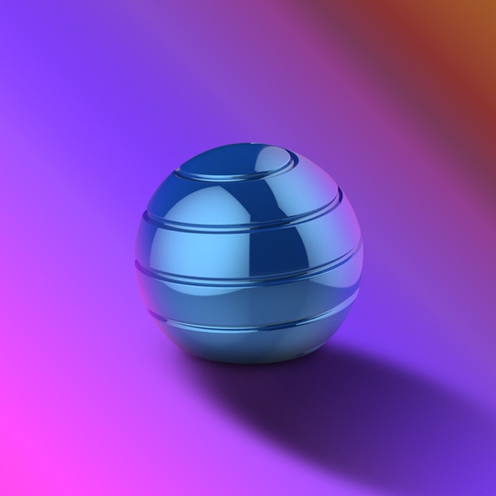 Decompression Gyroscope Rotating Ball Spherical Desk Gyro Optical ...