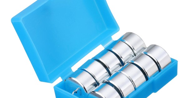 10Pcs/Set 50g Metal Hooked Weight Set Scale Balance Calibration Scale ...