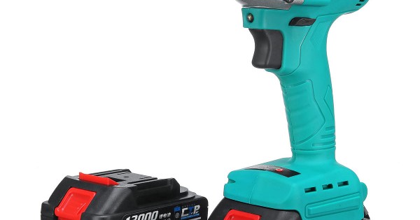 100-240V Li-ion Electric Wrench Brushless Impact Wrench Wood Work Power ...