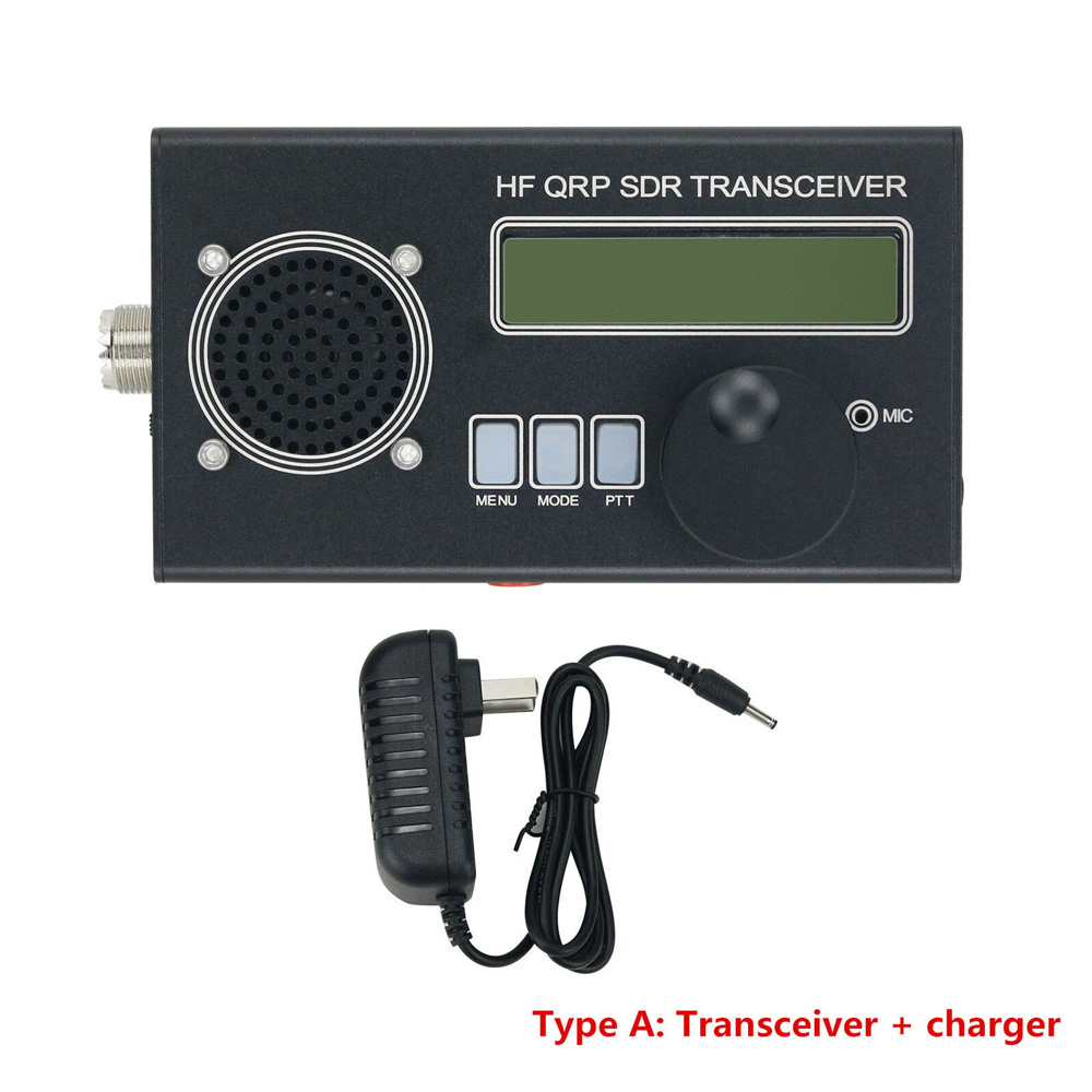 10W Portable uSDX 8 Band SDR All Mode Transceiver USB, LSB, CW, AM, FM HF SSB QRP Transceiver ...