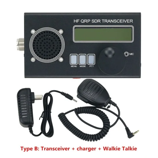 10W Portable uSDX 8 Band SDR All Mode Transceiver USB, LSB, CW, AM, FM ...