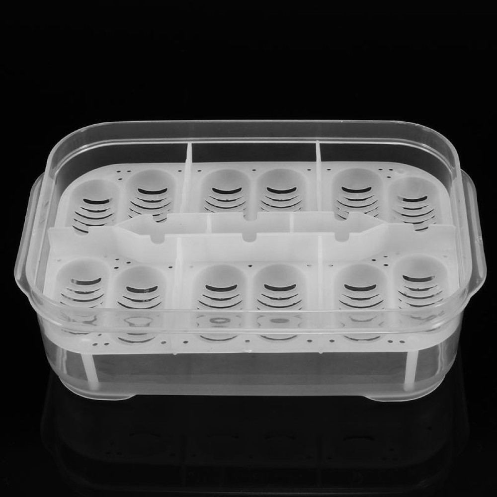 12 Reptiles Eggs Incubator Tray Gecko Snake Bird Amphibians Hatching ...