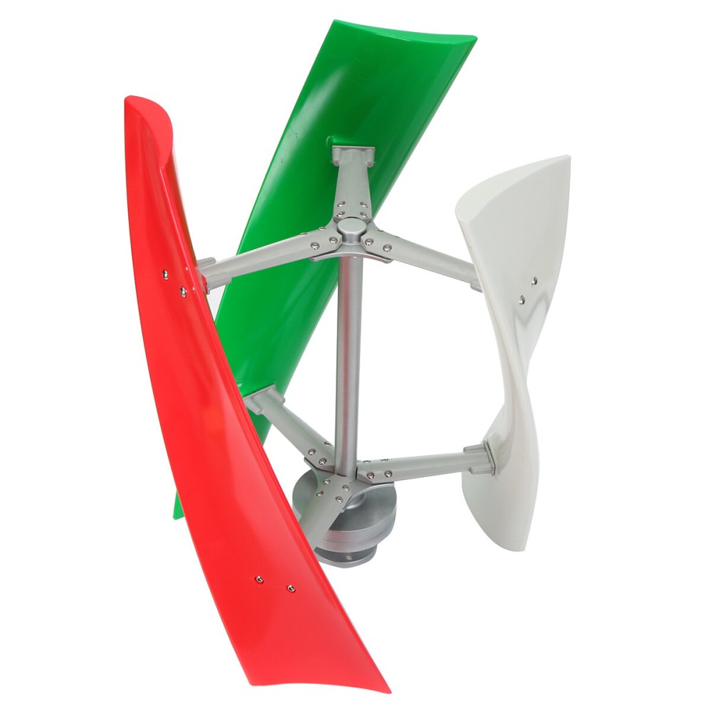 12V/24V/48V Wind Turbine Generator Vertical Axis Magnetic Levitation ...