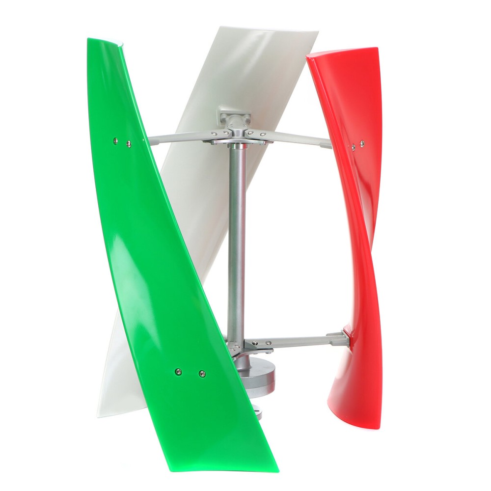 12V/24V/48V Wind Turbine Generator Vertical Axis Magnetic Levitation ...