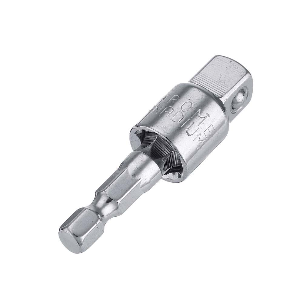 1/4 Inch Shank Socket Adapter Nut Driver Socket Impact Hex Shank ...