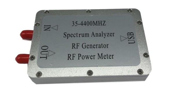 35-4400MHz Spectrum Analyzer with Aluminum Alloy Shell Sweep Signal ...