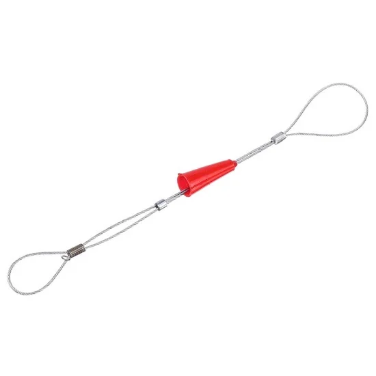 5-50m Electric Spiral Cable Push Puller Conduit Snake Cable Rodder Fish ...