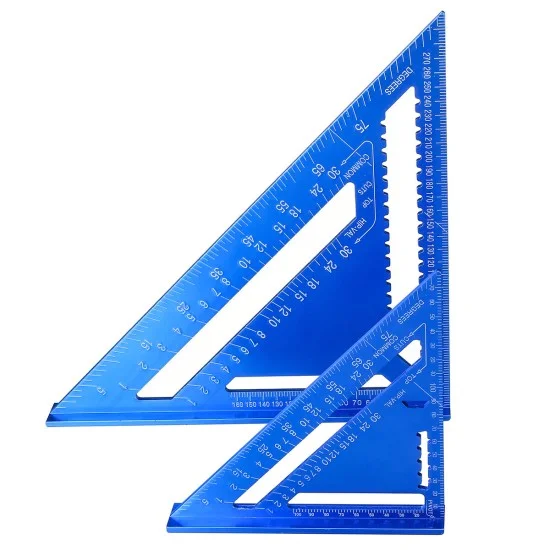 7inch/12inch Aluminum Alloy Speed Quick Roofing Rafter Angle Triangle ...