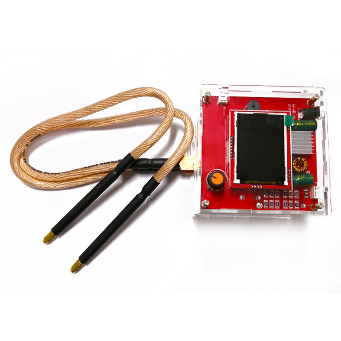 DIY 5.4V 400F LED Portable Capacitor Spot Welder Set Semi-automatic ...