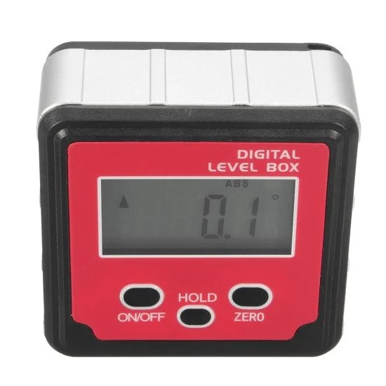 Digital Inclinometer Spirit Level Box Protractor Angle Finder Gauge ...