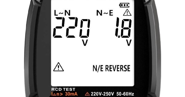 FY1881 30V-250V Digital Smart Socket Tester Voltage Test Socket Tester ...