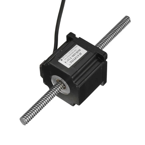 86 Series Through Type Screw Linear Stepper Motor Adjustable Forward ...