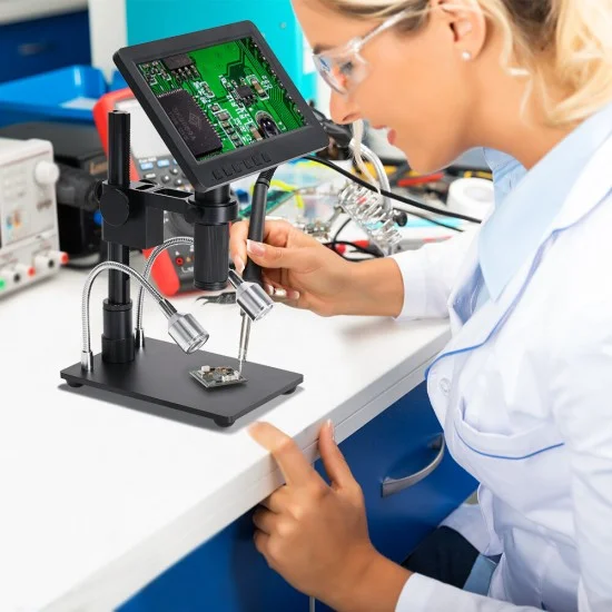 26MP HDMI Digital Microscope 60fps Hight Frames Rate Camera with HDR ...