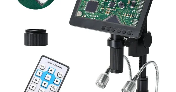 26MP HDMI Digital Microscope 60fps Hight Frames Rate Camera with HDR ...